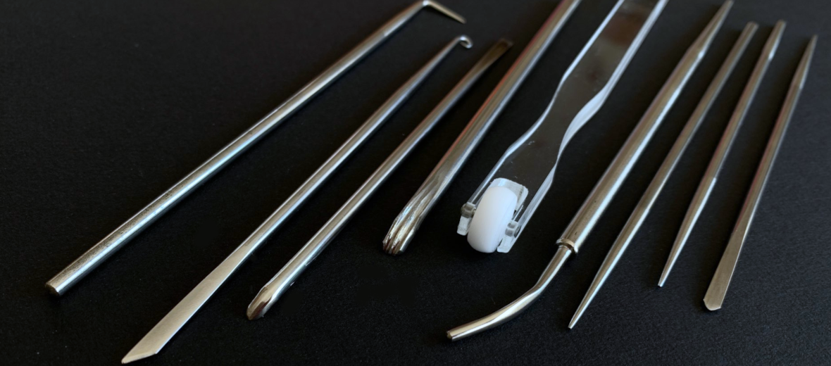 Stainless Steel Modeling Tools for Clay lovers - Oiseau deNim Miniatures