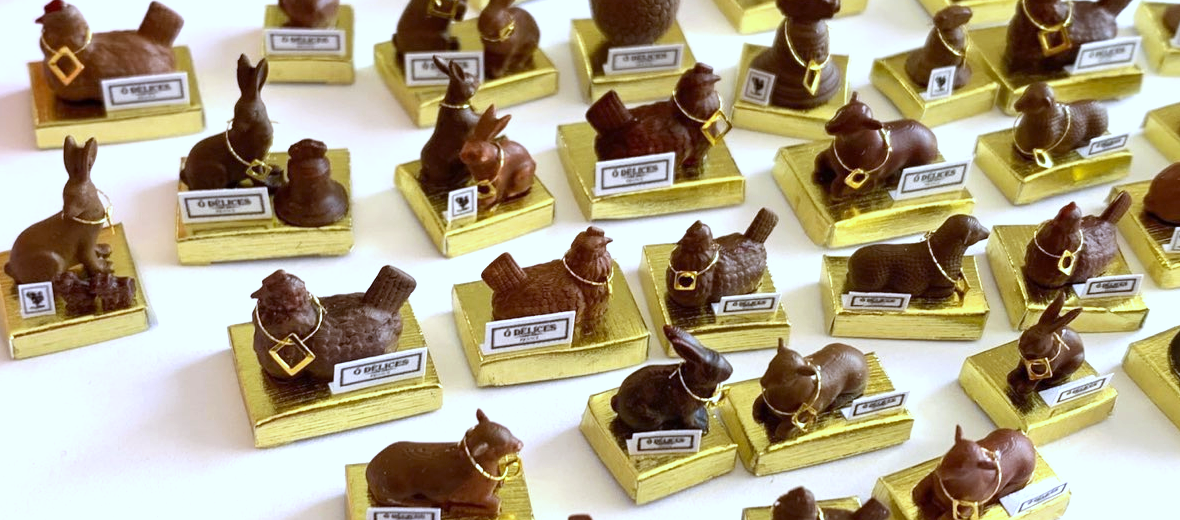 Chococo Love Easter Chocolate Collection - Oiseau deNim Miniatures