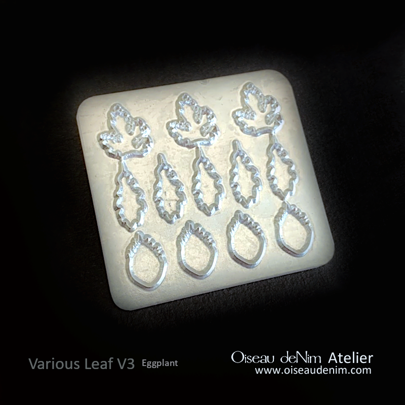 Miniature Various Leaf Cutter Version 3 - Oiseau deNim Miniatures